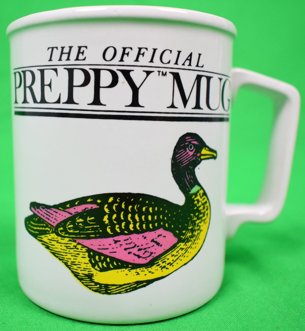 "The Official Preppy Duck Mug"