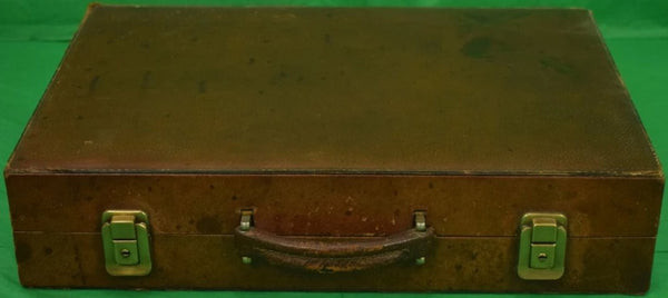 "Gucci c1960s Leather Attache Cased Roulette Gaming Set" (SOLD)
