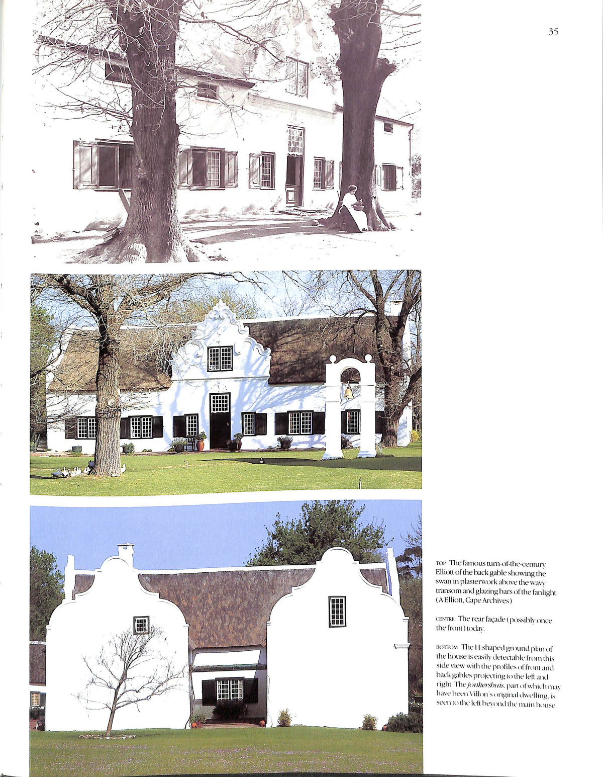 "Historic Houses Of South Africa" 1987 VINEY, Graham