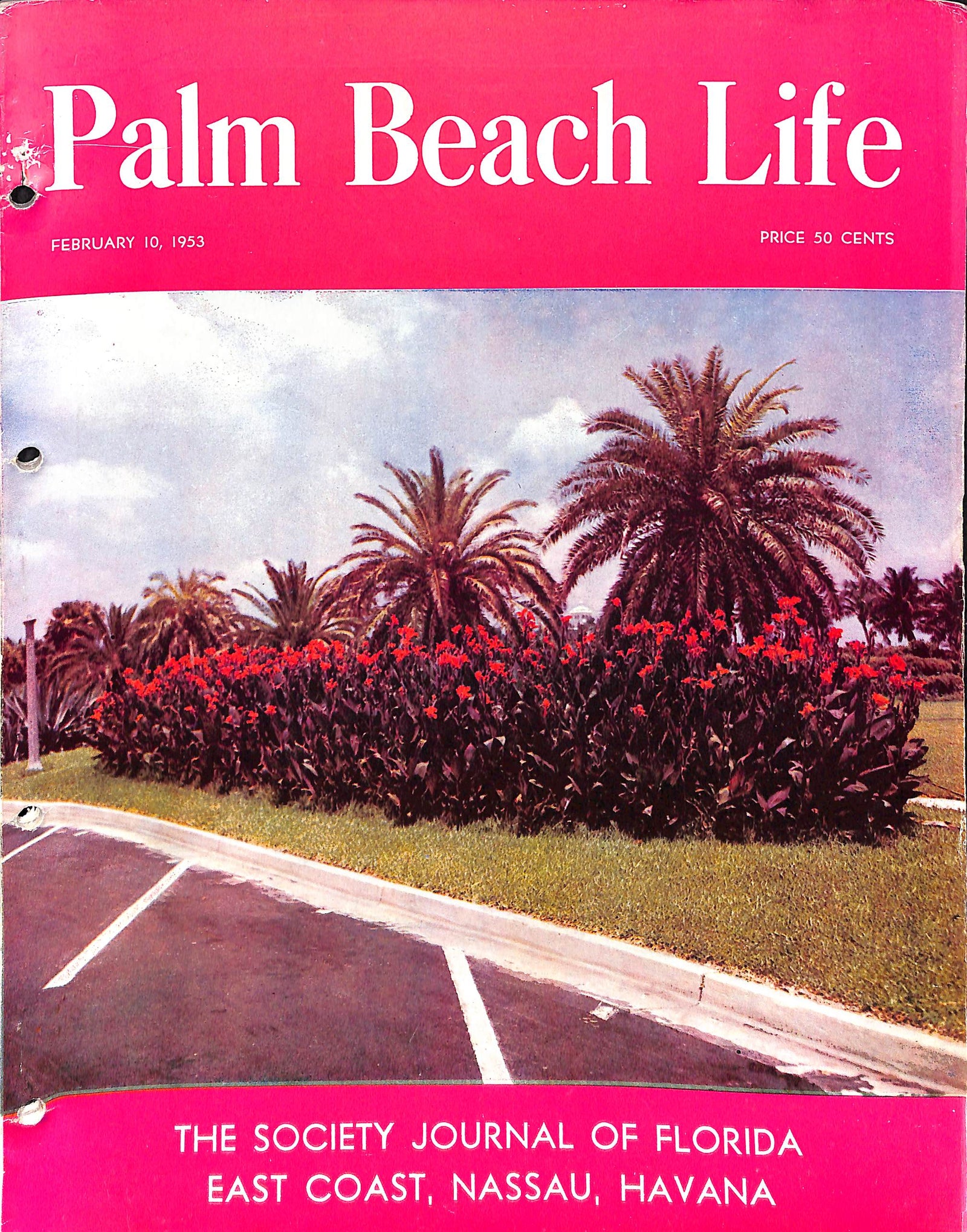 Palm Beach Life Magazine February 10, 1953