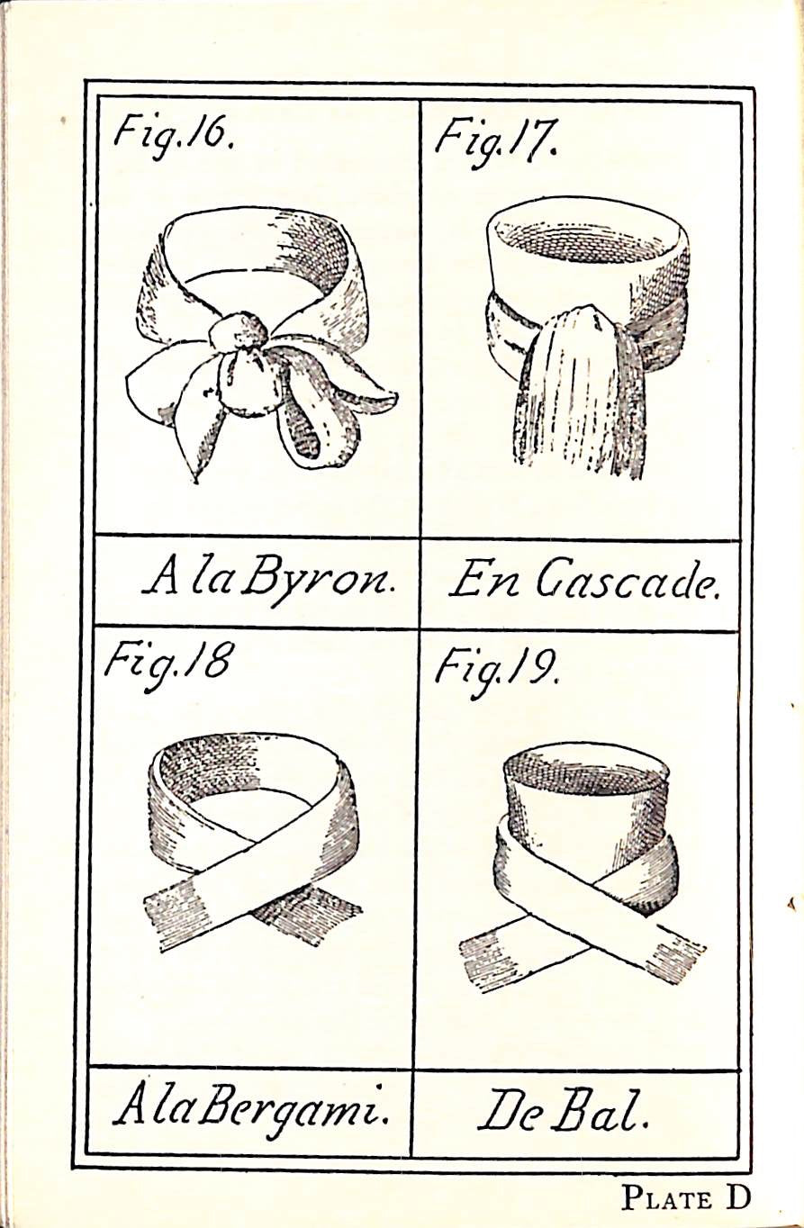 "The Art Of Tying The Cravat" 1921 Brooks Brothers