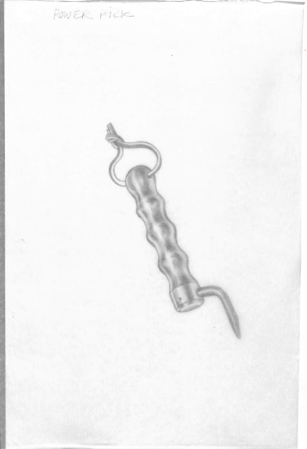 Power Pick Graphite Drawing