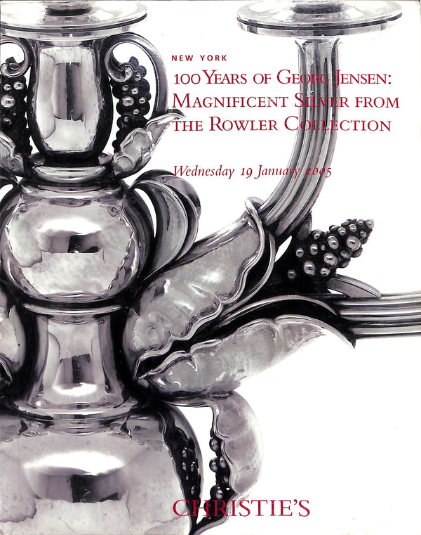 "100 Years Of Georg Jensen: Magnificent Silver From The Rowler Collect