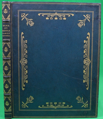 "Duke And Biddle Family Histories-Genealogical And Biographical" 1949