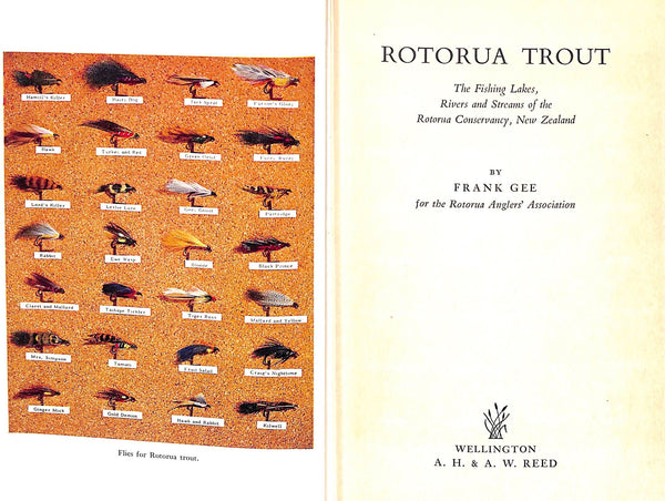 "Rotorua Trout The Fishing Lakes, Rivers And Streams Of The Rotorua Co