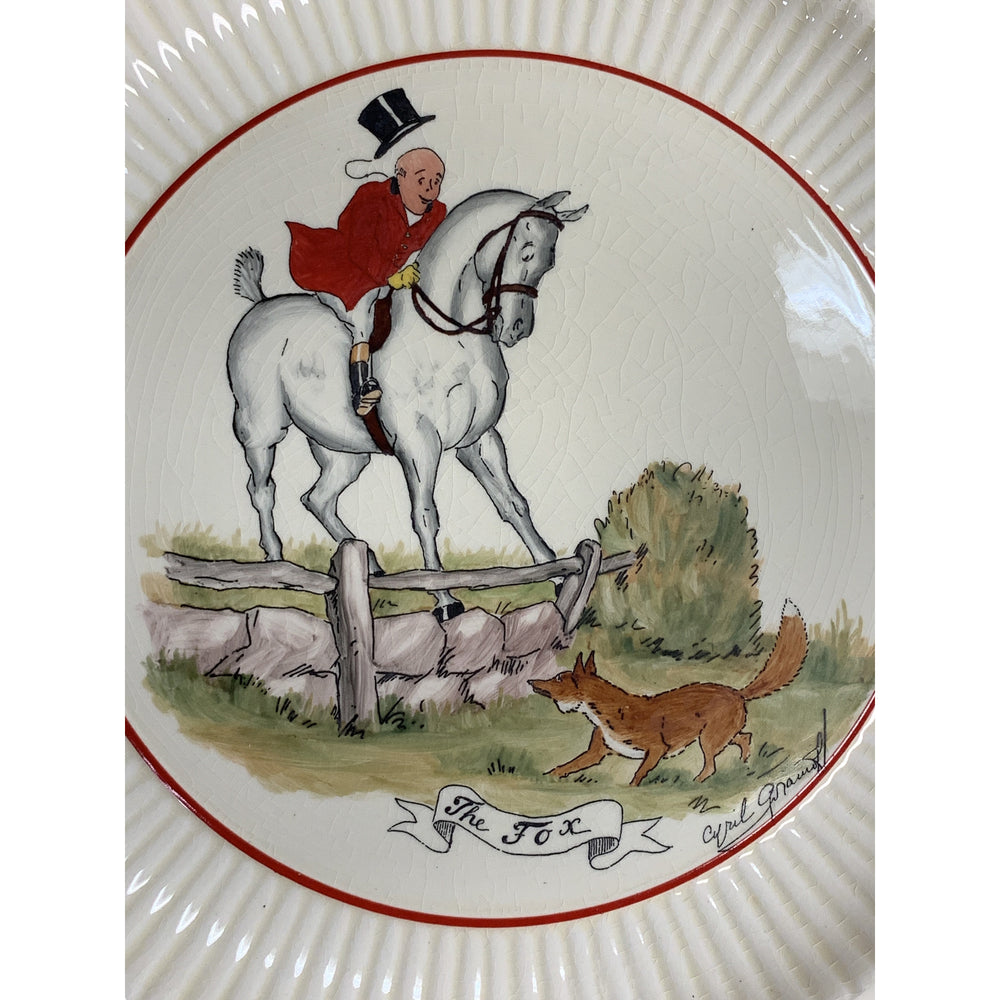 "Set x 5 Huntsman Ridgways Old Ivory Bedford Ware China Plates' by Cyr