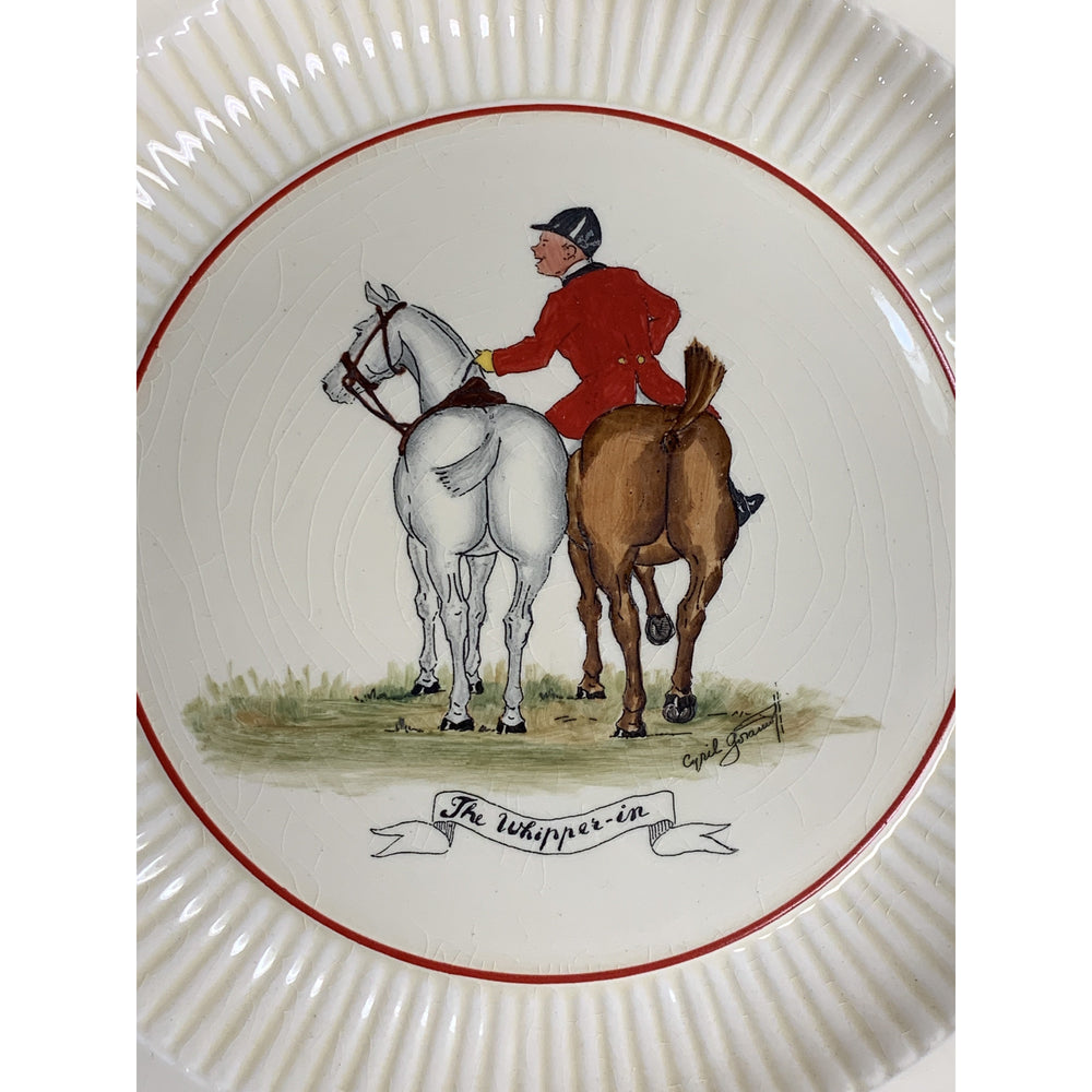 "Set x 5 Huntsman Ridgways Old Ivory Bedford Ware China Plates' by Cyr