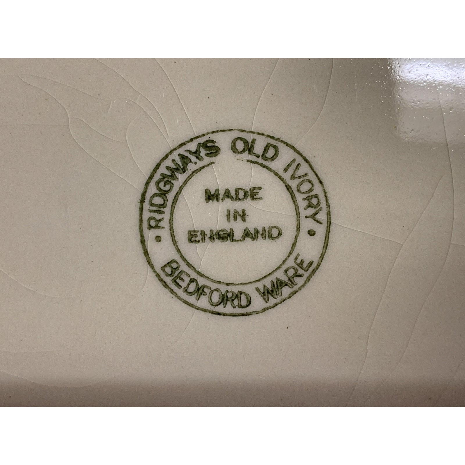 "Set x 5 Huntsman Ridgways Old Ivory Bedford Ware China Plates' by Cyr