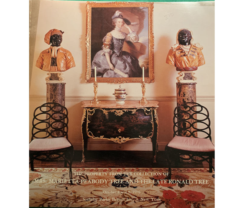 "The Property From The Collection Of Mrs Marietta Peabody Tree And The