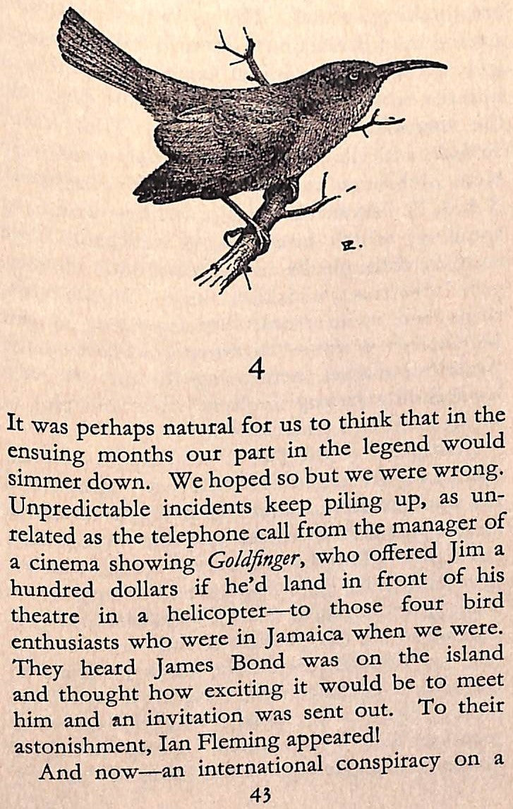 "How 007 Got His Name" 1966 BOND, Mary Wickham (INSCRIBED To Dick Cave