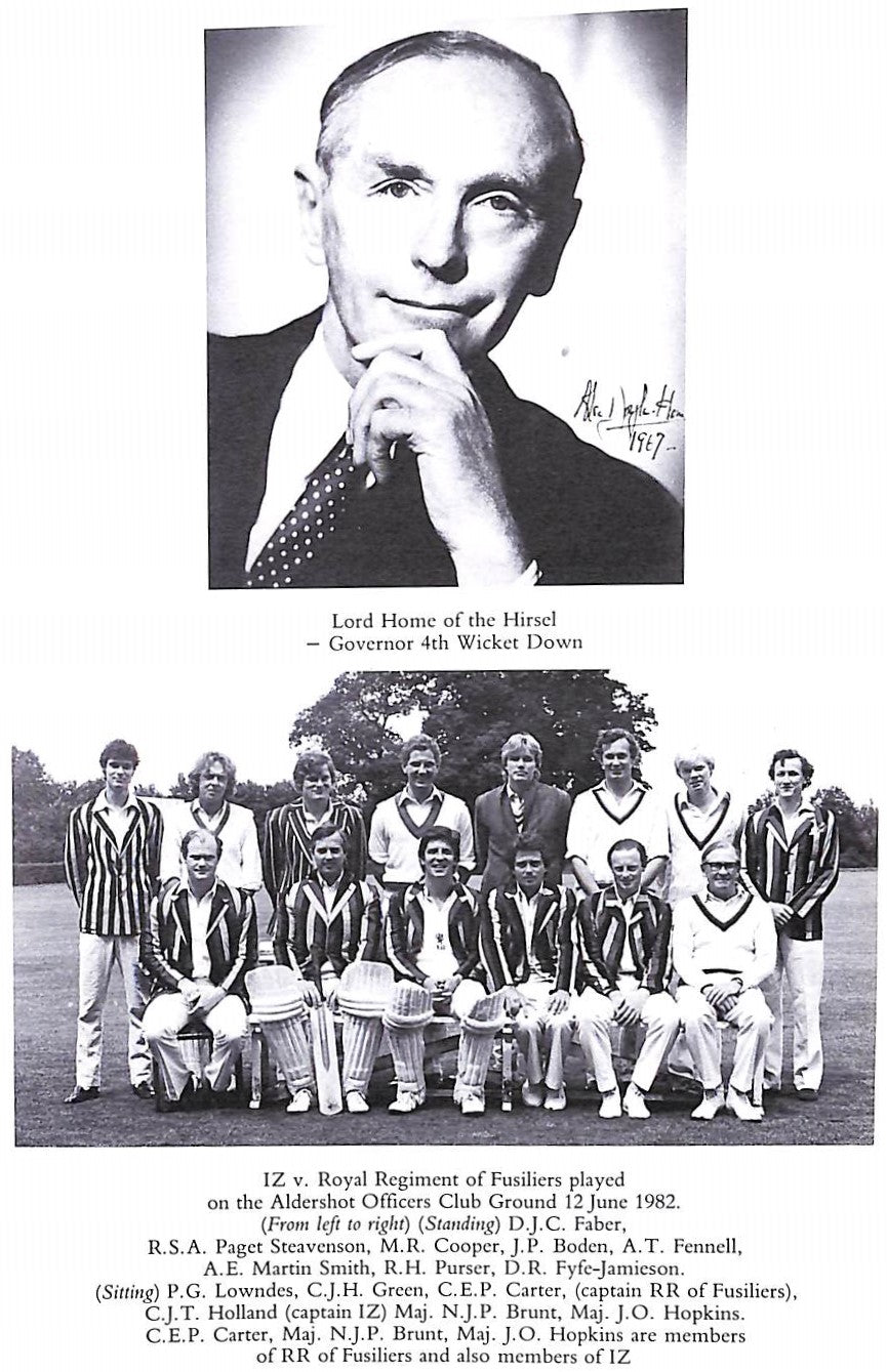 "The History Of I Zingari" 1982 ARROWSMITH, R.L. & HILL, B.J.W.