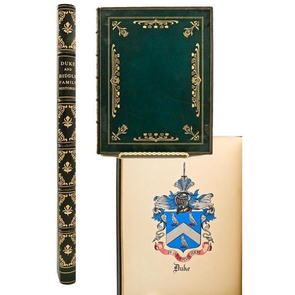 "Duke And Biddle Family Histories-Genealogical And Biographical" 1949