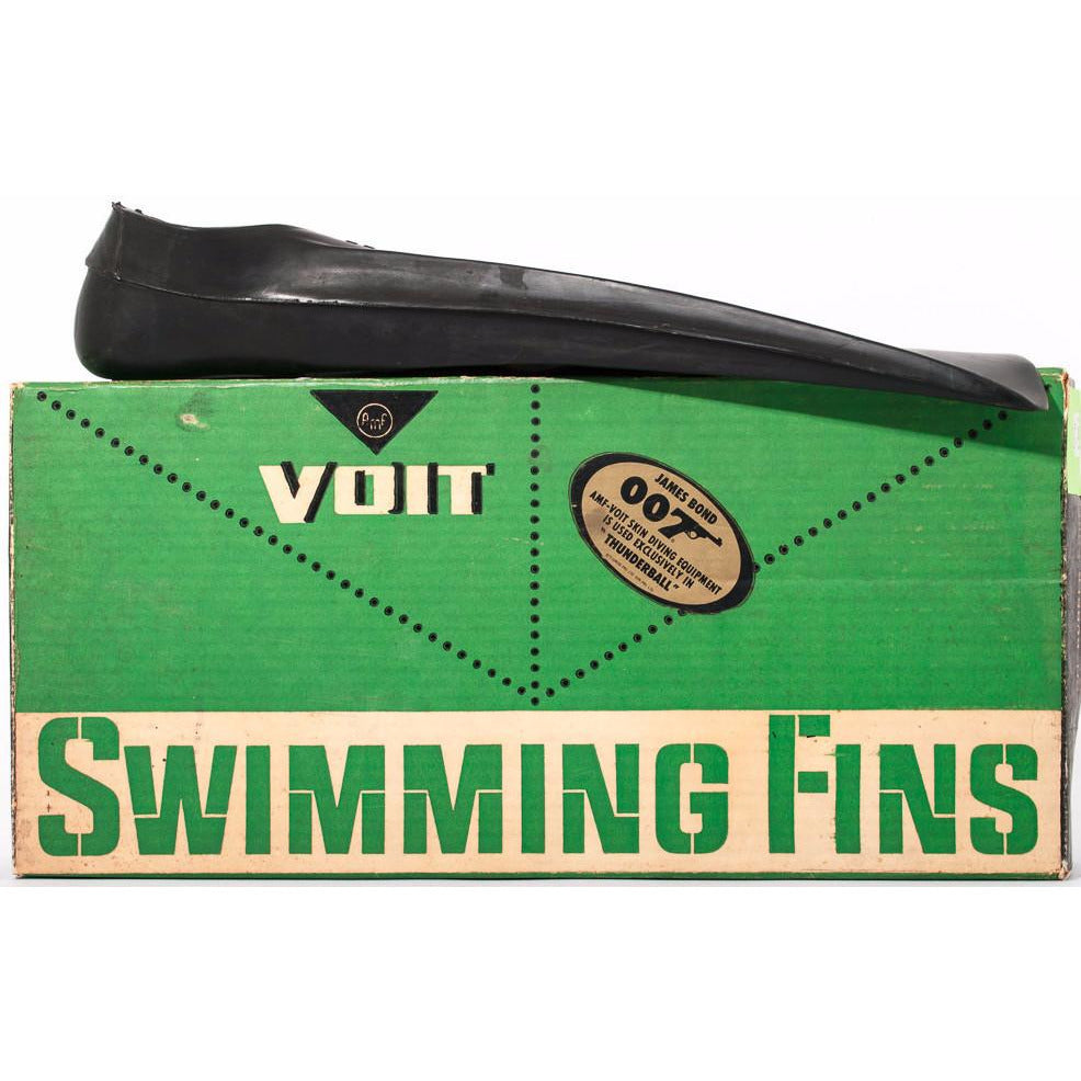 "James Bond 007 Thunderball AMF-Voit Skin Diving Swimming Fins" 1965