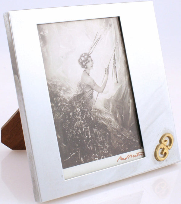 Gucci 6"Sq Chrome c1970s Picture Frame