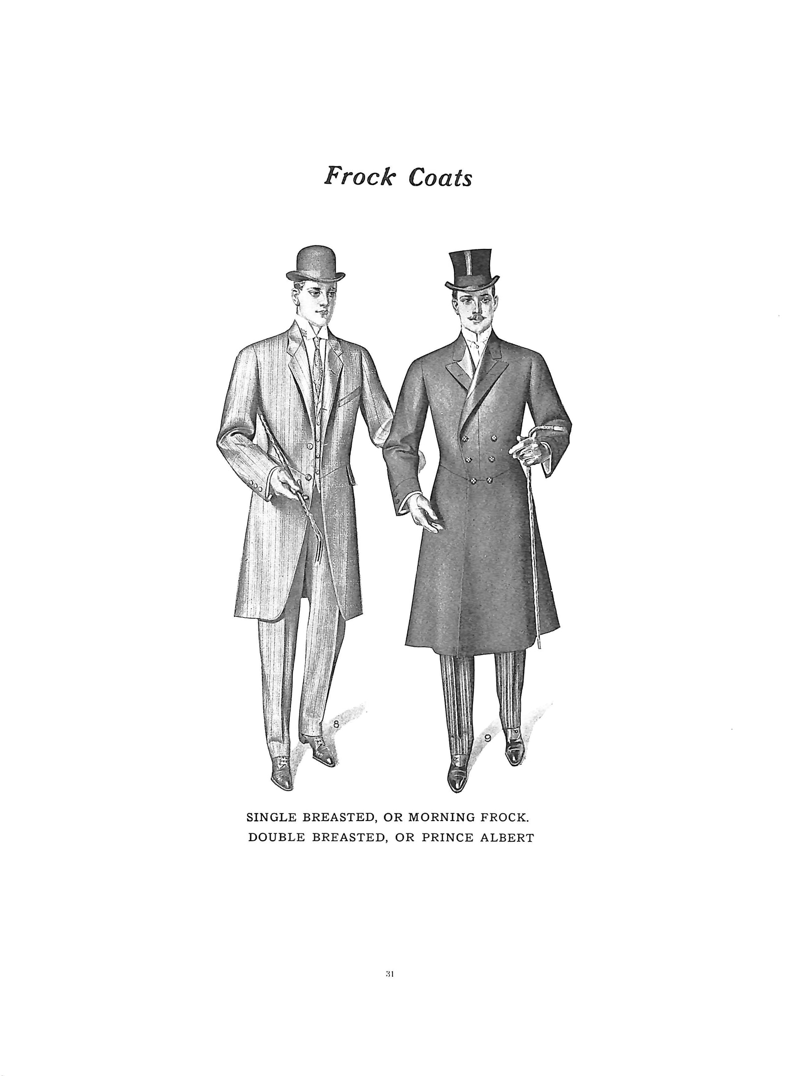 "The Blue Book Of Men's Tailoring" 1977 CROONBORG, Frederick T.
