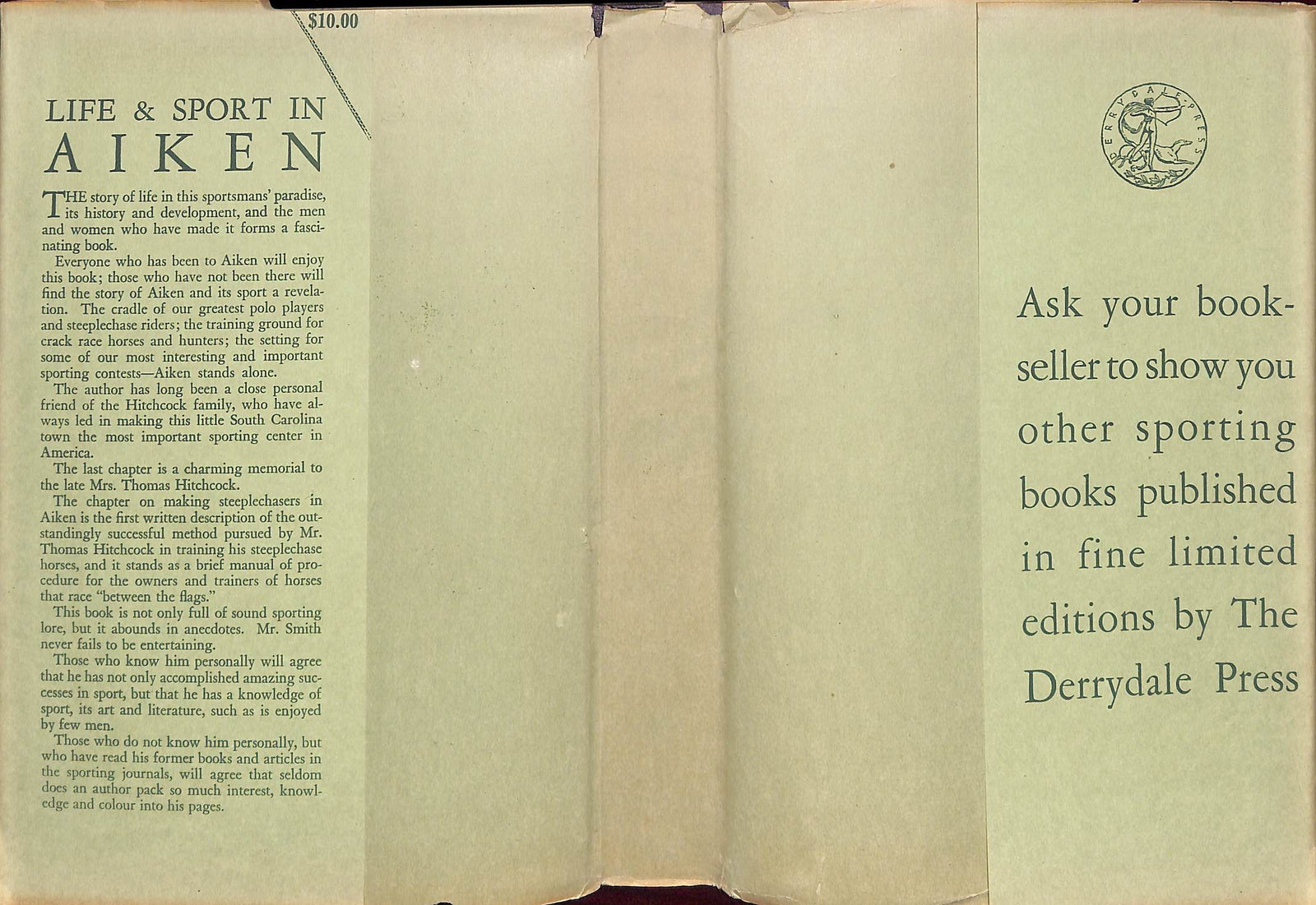 "Life And Sport In Aiken" 1935 SMITH, Harry Worcester