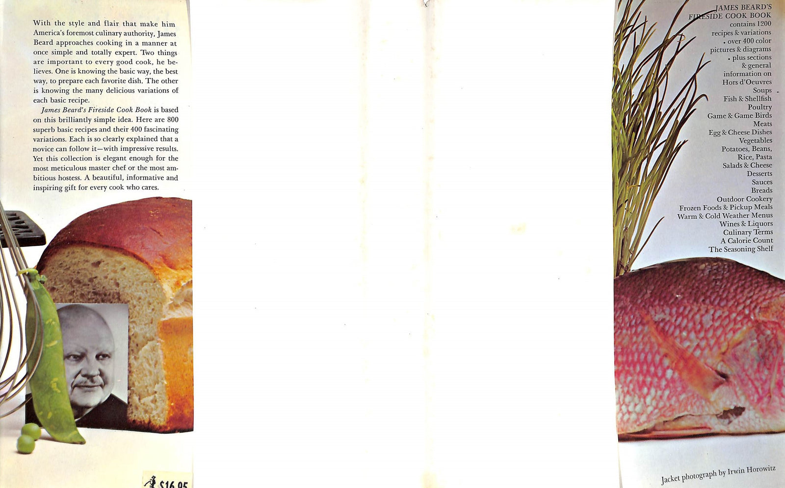 "The Fireside Cook Book" 1949 BEARD, James A.